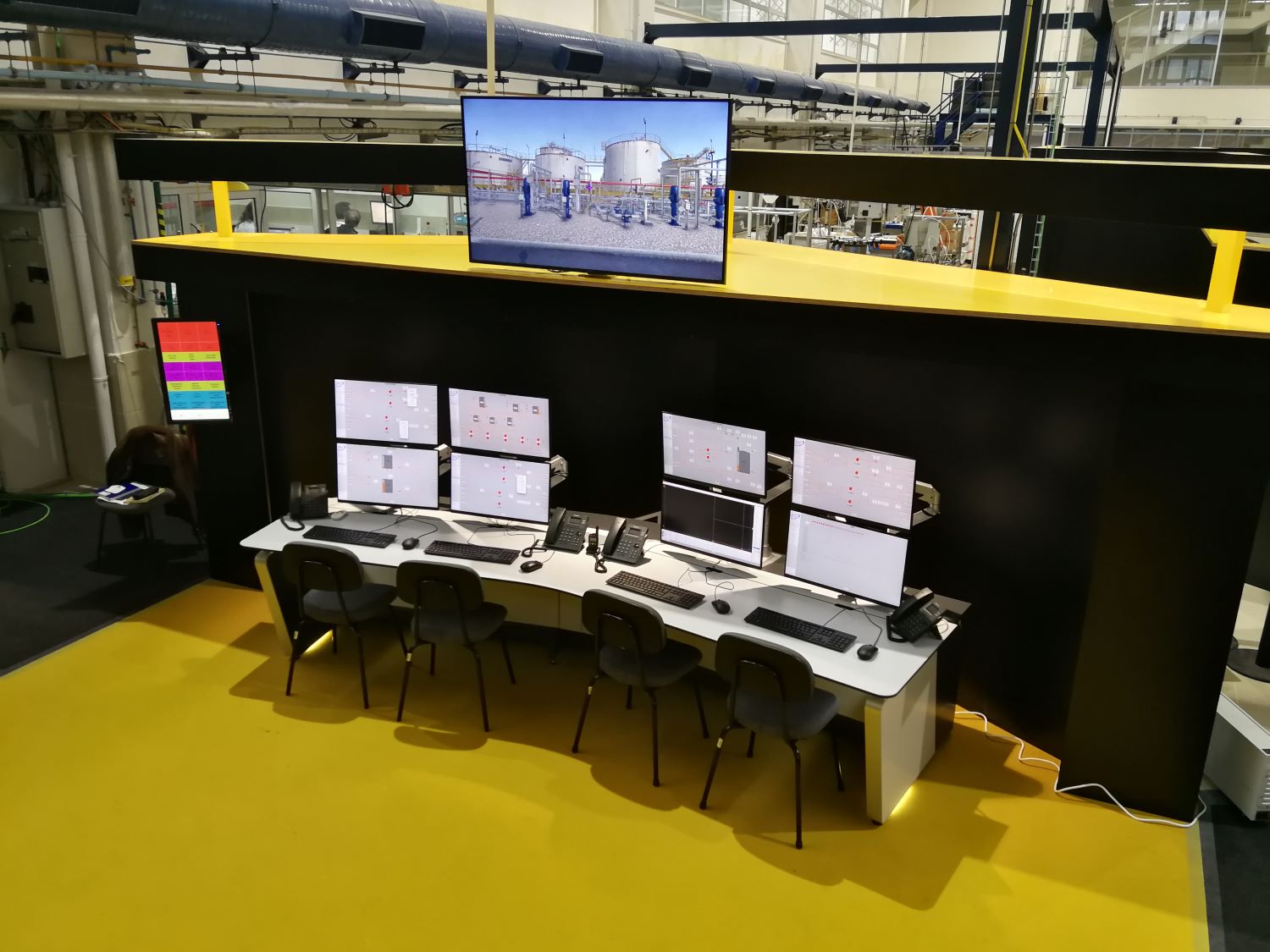 University of Coimbra's Virtual Control Room - TSC Simulation